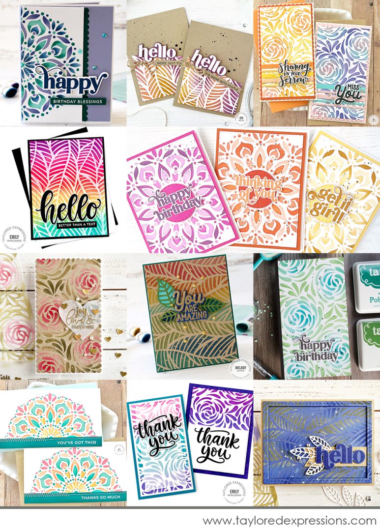 stickstamp-stencils-projects | Taylored Expressions Blog