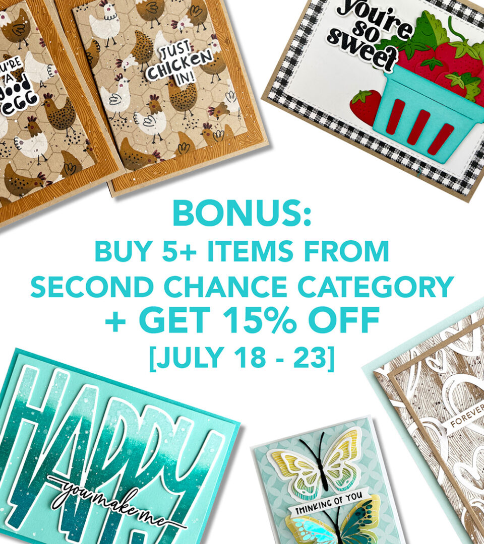 We Believe in Second Chances – NEW Products Available NOW! | Taylored ...