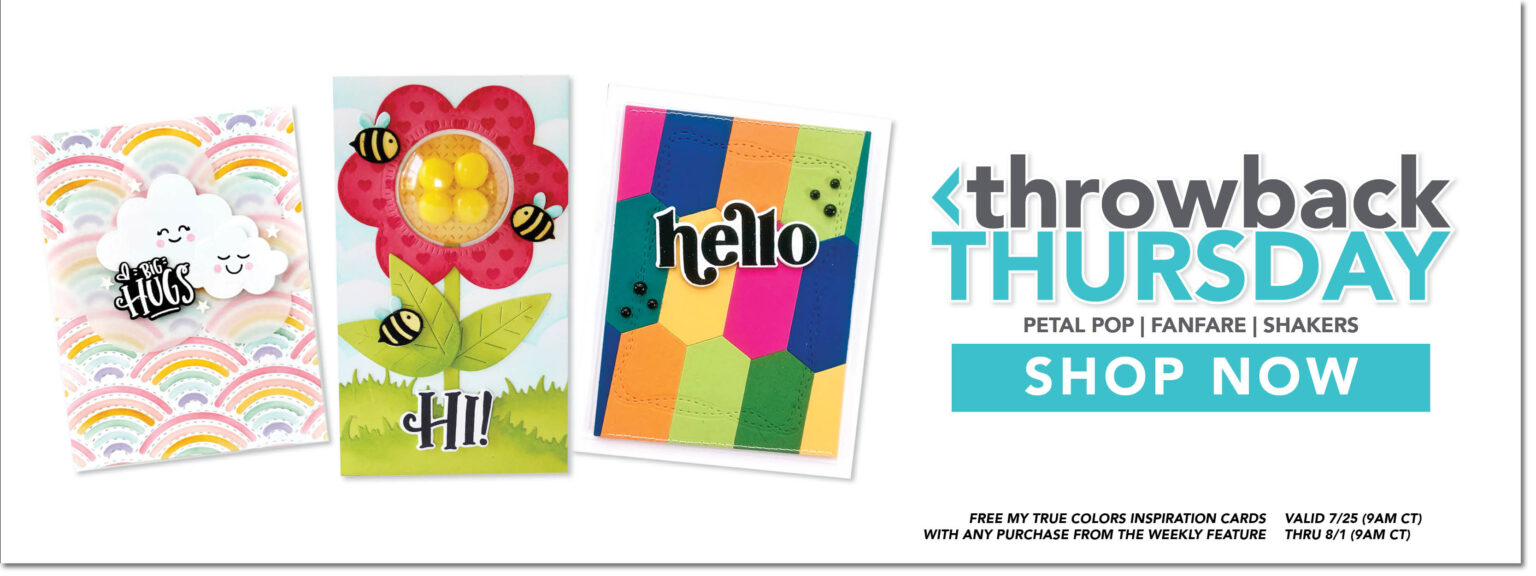 Shake, Pop, & Pull into Throwback Thursday! | Taylored Expressions Blog