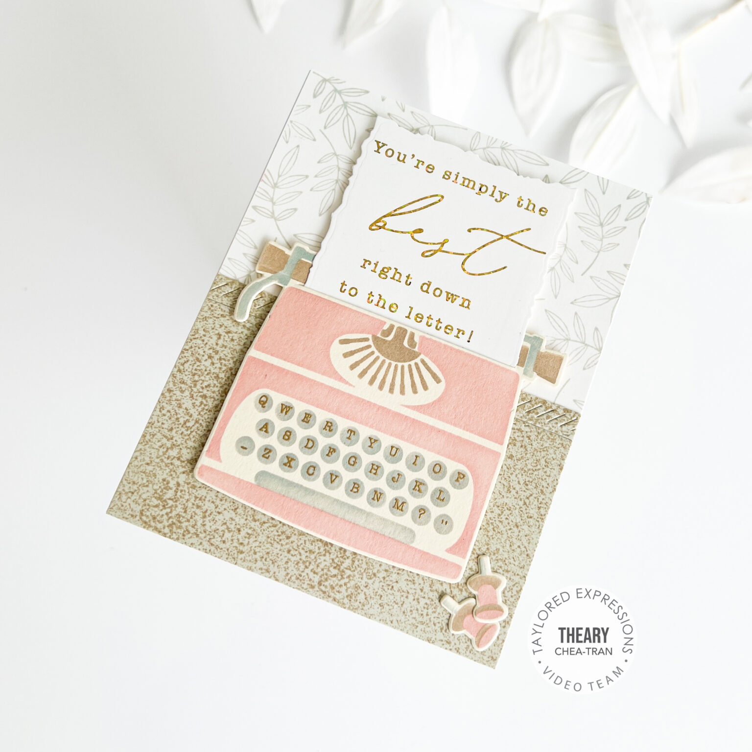 Type Up More Inspiration for Just Write Cardmaking Kit! | Taylored ...